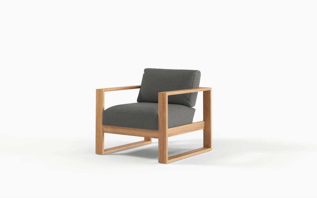 Milford Outdoor Lounge Chair | DEVON®